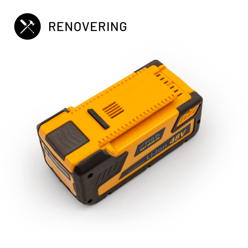 Renovering af Stiga SBT 2548 AE 48V batteri - Batteriservice